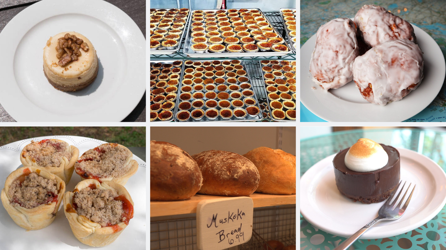 Six Baked Goodies & Where to Get 'Em - Muskoka Tourism